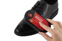 China Shoe Polish Wax Shoes Shiny Sponge Prevents Hands From Getting Dirty Plastic Shell for sale