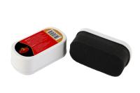 China HY-342 Shoe Shine Sponge Round At Both Ends Leather Shoes Quick Shine Instant Shoe Polish for sale