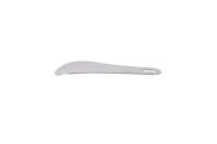 China 24 Inch 12 Inch Long Metal Shoe Horn 4.1 Inch 10.3 Cm Short Stainless Steel Matte Shoehorn for sale