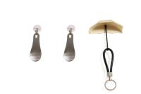 China 24 Inch 12 Inch Long Metal Shoe Horn 4.1 Inch 10.3 Cm Short Stainless Steel Matte Shoehorn for sale