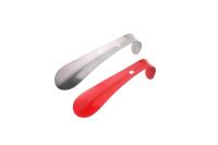China Long Metal Shoe Horn Stainless Steel 6.3 Inch 16 CM Handle With Hook Travel Spoon for sale