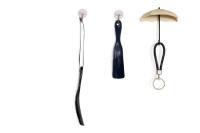 China Plastic Long Length Shoe Horn 7.1 Inch 18 CM Plastic With Circular Hanging Holes Translucent for sale