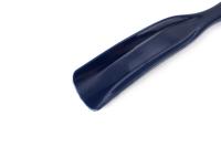 China Plastic Long Length Shoe Horn 7.1 Inch 18 CM Plastic With Circular Hanging Holes Translucent for sale