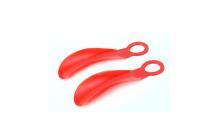 China Long Plastic Shoe Horn 6.2 Inch 10cm 15.7 CM 16cm 60cm Shoe Store Giveaway One-Color Printing for sale
