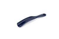 China Plastic Long Length Shoe Horn 7.1 Inch 18 CM Plastic With Circular Hanging Holes Translucent for sale