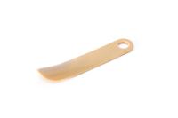 China Leather Shoe Horn 6 Inch 4 Inch 7.5 Inch 19CM Large Round Hanging Hole For Shelf Sale for sale