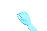 China Custom Shoe Horn 14.2 Inch 36 CM Plastic Boot Shoe Horn 2 IN 1 Elderly Handled Shoe Lifter for sale