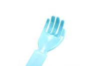 China Custom Shoe Horn 14.2 Inch 36 CM Plastic Boot Shoe Horn 2 IN 1 Elderly Handled Shoe Lifter for sale