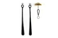 China Shoe Horn 18.3 inch 46.5 CM 57 CM Plastic PP Long Handled Sturdy With Comfortable Grip For Seniors China Factory Logo Oem for sale