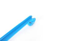 China Diy Dress Shoe Horn Plastic Shoe Spoon 32.3 Inch 82 CM Extra Long Help Wear Shoes For Pregnant Woman for sale