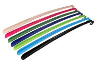 China Diy Dress Shoe Horn Plastic Shoe Spoon 32.3 Inch 82 CM Extra Long Help Wear Shoes For Pregnant Woman for sale