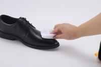 China wash clean Shoe Polish Cloth material 100% Cotton Shoe Care Polishing Buff Cleaning Staining Shine Cloth for sale