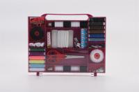 China mini Sewing Box set for beginners Large Professional Thread Kit Plastic Needle Thread Tools Supplies Starter Set for sale