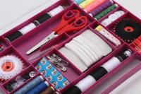 China mini Sewing Box set for beginners Large Professional Thread Kit Plastic Needle Thread Tools Supplies Starter Set for sale
