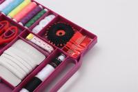 China mini Sewing Box set for beginners Large Professional Thread Kit Plastic Needle Thread Tools Supplies Starter Set for sale