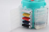 China diy box sewing kit set 210 PCS Plastic Basket Large Size Household Sewing Kit Needle And Thread Tools for sale