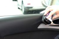 China Instant Dashboard Shine Sponge Car Cockpit Silicone Cleaning Sponge Dressing Applicator Fresh Fragrance for sale