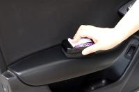 China Instant Dashboard Shine Sponge Car Cockpit Silicone Cleaning Sponge Dressing Applicator Fresh Fragrance for sale