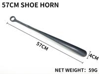 China Shoe Horn 18.3 inch 46.5 CM 57 CM Plastic PP Long Handled Sturdy With Comfortable Grip For Seniors China Factory Logo Oem for sale