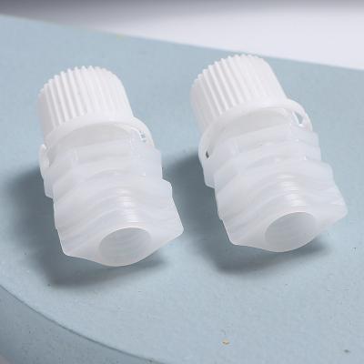 China Food Grade Plastic Spout Cap BPA Free Spout Lid Non Toxic Eco Friendly High Density Odorless for sale