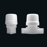 China 16MM Plastic Spout Cap Oil / Acid / Alkali Resistant Spout For Pouch for sale