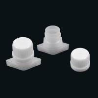 China 16MM Plastic Spout Cap Oil / Acid / Alkali Resistant Spout For Pouch for sale