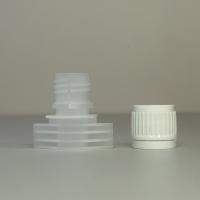 China 13mm Plastic Spout Cap Wear Resistant Tamper Evident Caps Recyclable High Sealing for sale