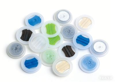 China Food Grade One Way Degassing Valve Eco Friendly One Way Valve For Coffee Packaging for sale