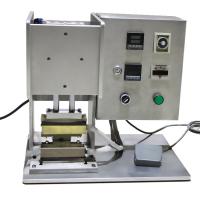 China 304 Stainless Steel Manual Spout Sealing Machine Zero Leakage Standing Pouch Sealer PLC Control for sale