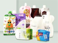 China 50ml - 20L Stand Up Liquid Pouch Food Grade Auto Stand Pouches For Beverage Chemical Cosmetic for sale