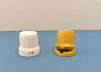 China 9.6mm Plastic Spout Cap Food Grade Doypack Spout With Tamper Evident Ring Anti Leakage Sealing for sale