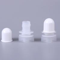 China 12mm PE Twist Spout Caps Food Grade Spouts For Fruit Juice Pouches for sale
