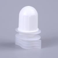 China Round Plastic Spout Cap Food Grade HDPE Screw Cap Non Toxic For Stand Up Fruit Juice Pouch Packaging for sale