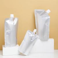 China Aluminum Foil Laminated Spout Pouch | Multi-Layer PE/AL/PA Stand Up Spout Bag With Cap for sale