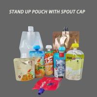 China Food Grade 13mm PE Spout Cap | Flexible Pouch Spout for Stand-Up Pouches | Food Packaging Spout Lid with Leak-Proof Seal | Customizable Closure for Liquid & Semi-Liquid Packaging for sale