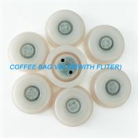 China Composite Pouch Breather Valve | PE Flexible Packaging Vent Valve | HDPE One-Way Air Valve for Coffee Bags for sale