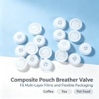 China Non-Filter One-Way Exhaust Valve for Coffee Bags | Food-Grade Degassing Valve for Stand Up Pouches for sale