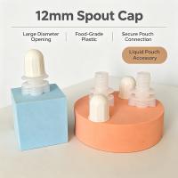 China LDPE Plastic 12mm Round Head Spout Nozzle Cap & HDPE Doypack Spout Lid Manufacturer | Jelly Suction Nozzle Supplier | OEM/ODM Wholesale for sale