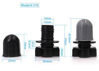 China LDPE Plastic 12mm Round Head Spout Nozzle Cap & HDPE Doypack Spout Lid Manufacturer | Jelly Suction Nozzle Supplier | OEM/ODM Wholesale for sale