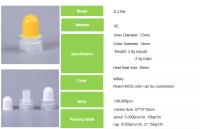 China 12mm PE Plastic Spout Nozzle, HDPE Doypack Spout Lid, Jelly Suction Nozzle For Stand Up Pouches for sale