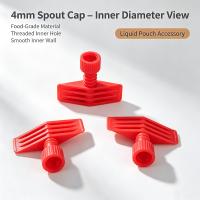 China 4.5mm Plastic Spout Twist Off Cap Manufacturer | Leak Proof Tamper Evident Spout Cap For Pouch Packaging | Food-Grade PE/PP Small Mouth Filling Spout | OEM & Wholesale for sale