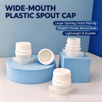 China 22mm Premium Plastic Spout Caps For Stand Up Pouches, Liquid Packaging Bags & Flexible Packaging for sale