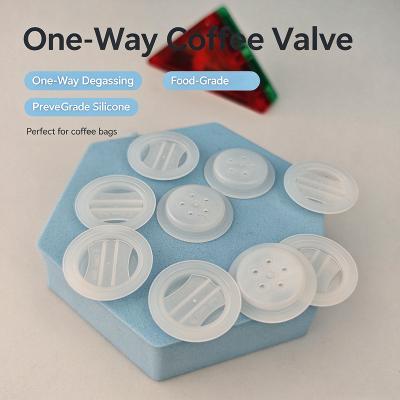 China One Way Coffee Degassing Valve | Food Grade Air Release Valve For Coffee Packaging Bags for sale