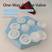 China Coffee Packaging One-Way Vent Valve | Food Grade CO2 Degassing Valve For Roasted Coffee Pouches for sale