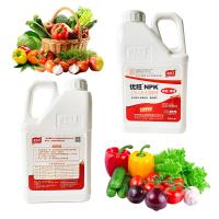 China Liquid 100% NPK Water Soluble Fertilizer Suspension Fertilizer For Vegetables And Fruits for sale