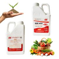 China Liquid 100% NPK Water Soluble Fertilizer Suspension Fertilizer For Vegetables And Fruits for sale