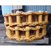 China Yellow Heavy Duty Undercarriage Track Link SK200 Excavator Track Chain 46L for sale