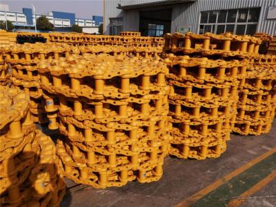 China HRC50-HRC56 Undercarriage Track Chain Kobelco Sk200 Excavator Track Link Assembly for sale