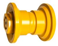 China SK35 3.5 Ton Kobelco Mini Excavator Roller Lug Pattern Undercarriage Spare Parts for sale