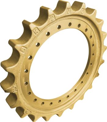 China SK200 Lug Pattern Excavator Drive Sprocket Construction Machinery Parts for sale